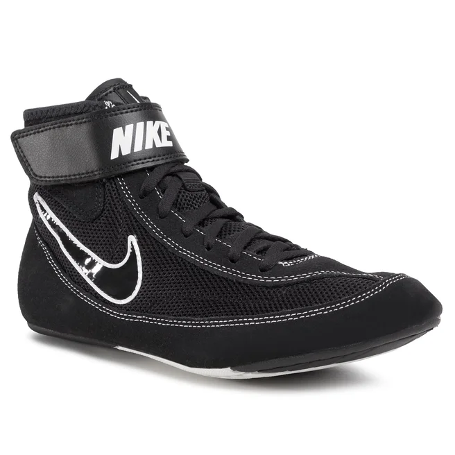 Nike speedsweep 7 Wrestling shoes - black/white - MMATeam.gr