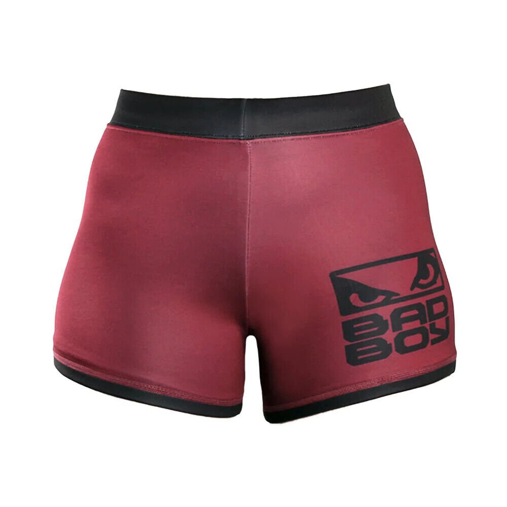 BAD BOY classic VALE TUDO SHORTS-burgundy - MMATeam.gr